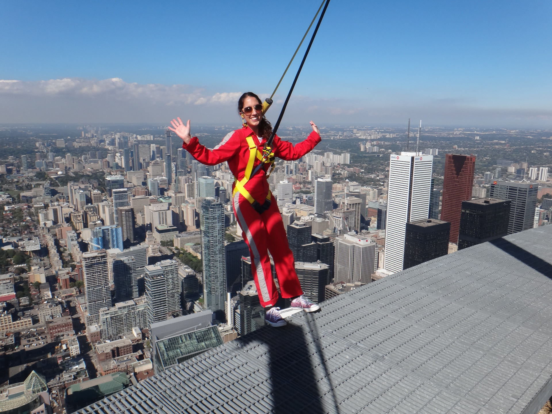 CN Tower Edge Walk - Scary as Hell, But Who Cares?