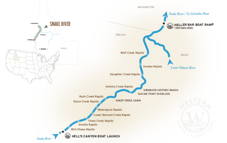 Hells Canyon Adventures - Snake River Rafting - The Maritime Explorer