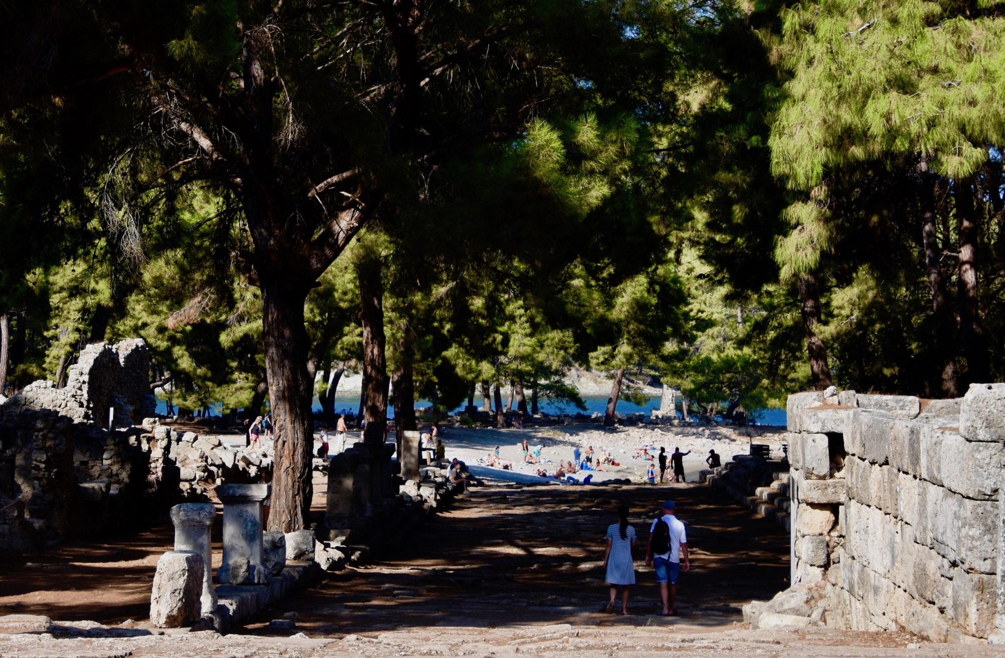 Phaselis - Romantic Forested Ruins by the Sea - The Maritime Explorer