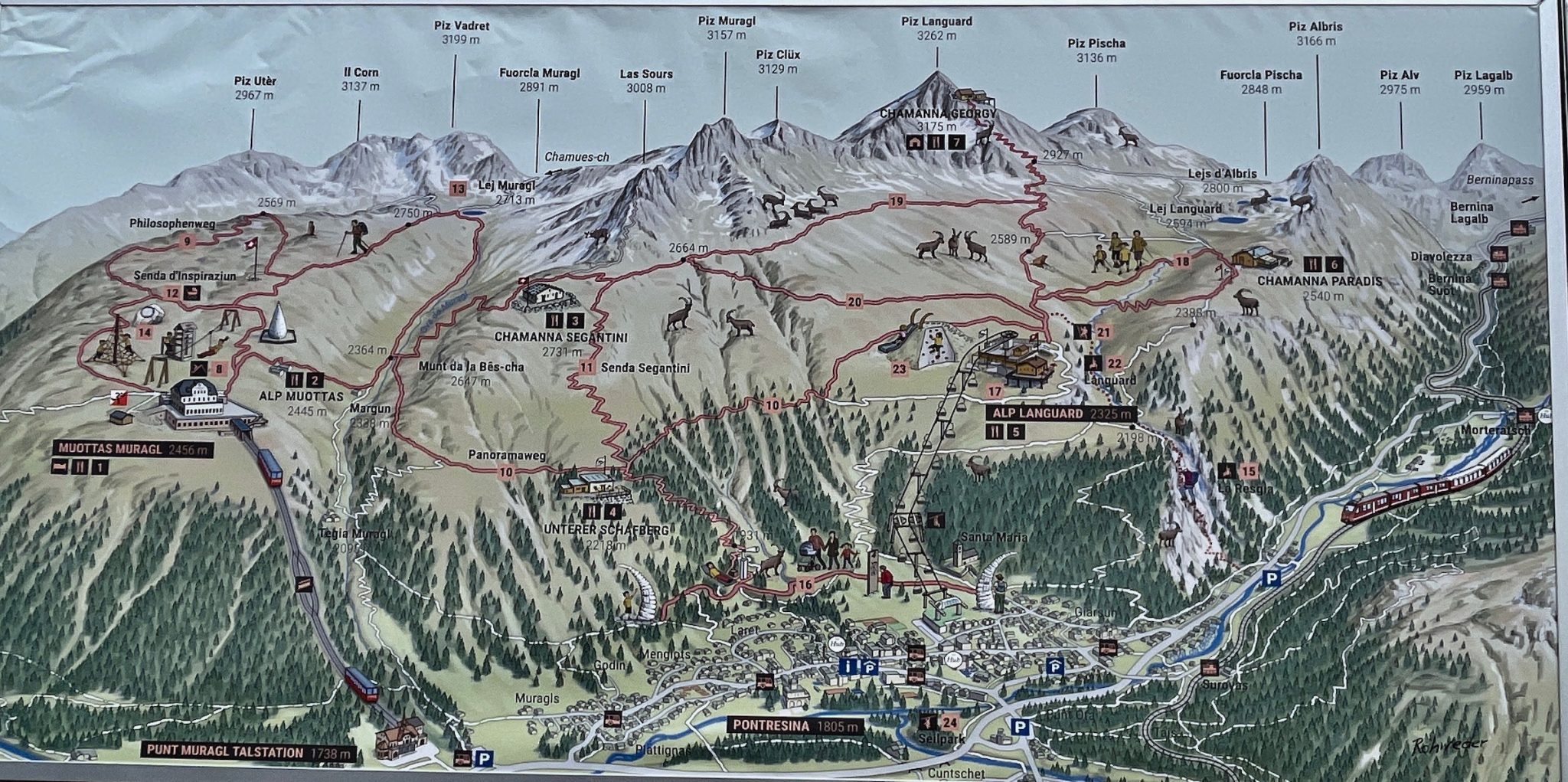 Engadin Valley - Hiking Above St. Moritz - The Maritime Explorer